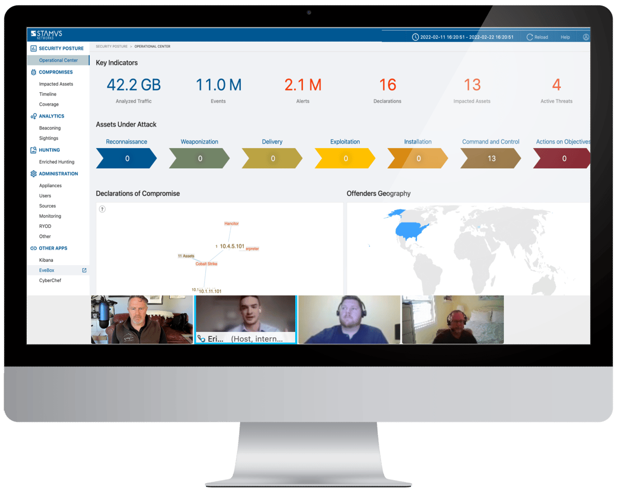Schedule a Product Demonstration with Stamus Networks