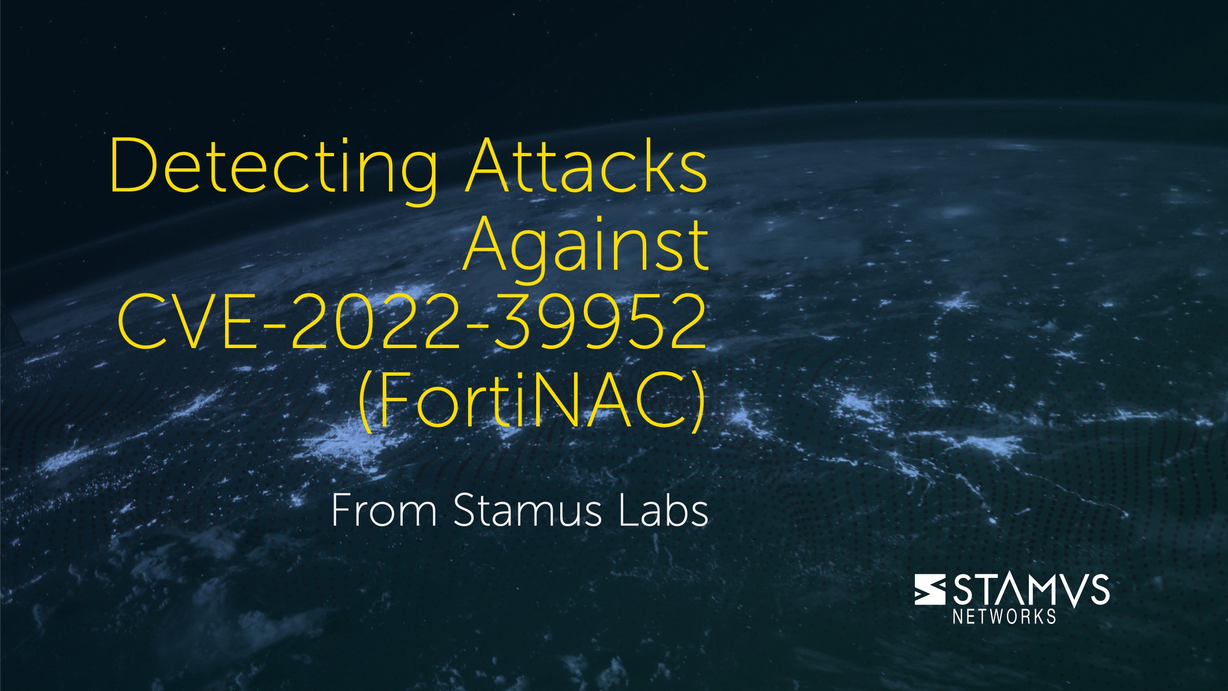 Detecting Attacks Against CVE-2022-39952 (FortiNAC)